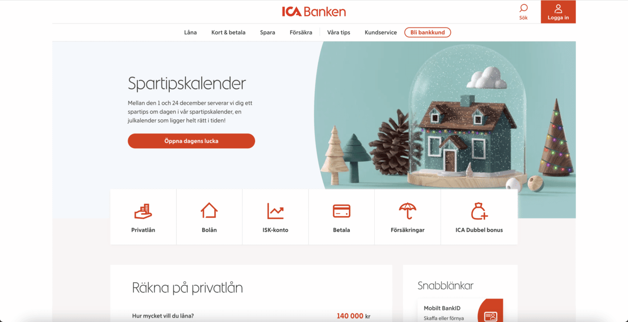 ICA Banken - Recension & kundomdömen [2025] | Bankfinder.se